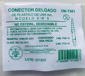 CONECTOR DELGADO TIPO SIM'S
